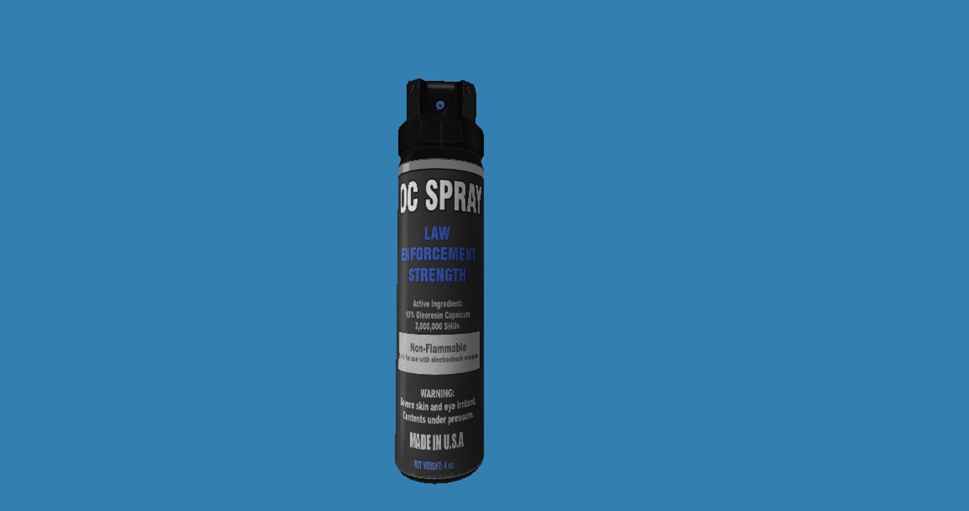 Pepper Spray 3d Obj