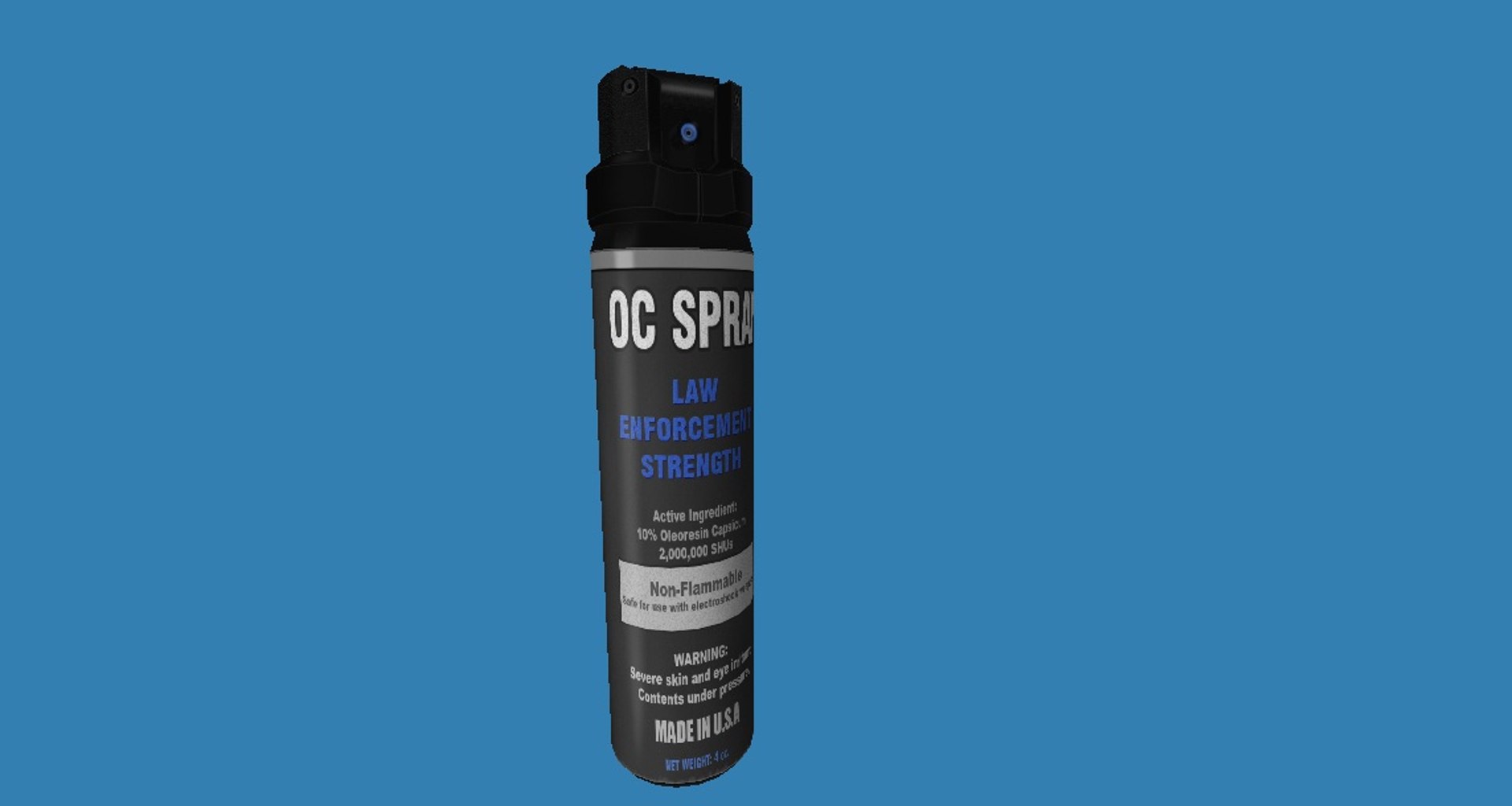 Pepper Spray 3d Obj