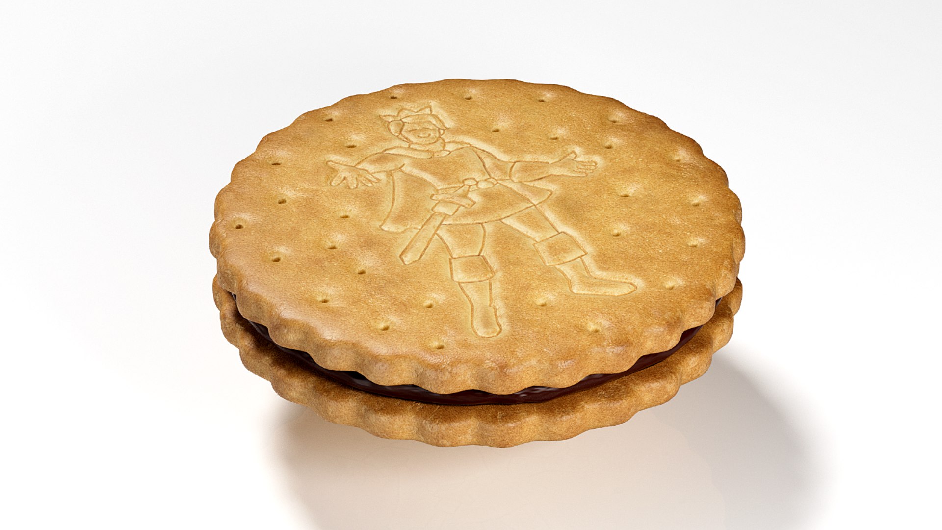 3D Model Prinzenrolle Cookie - TurboSquid 2165971