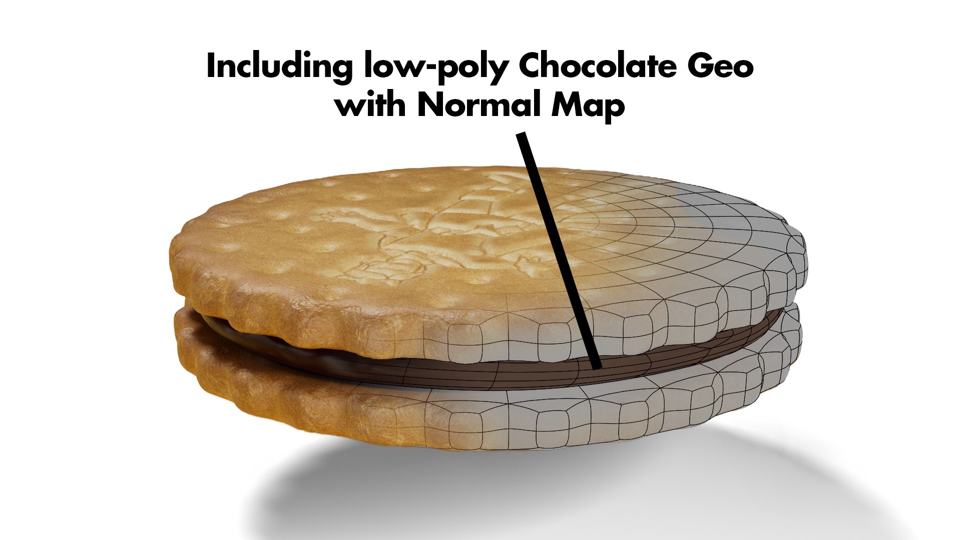 3D Model Prinzenrolle Cookie - TurboSquid 2165971