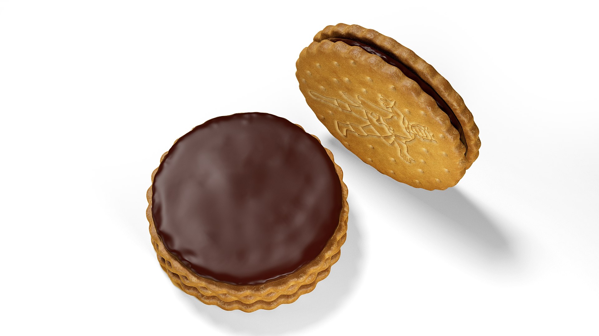 3D Model Prinzenrolle Cookie - TurboSquid 2165971