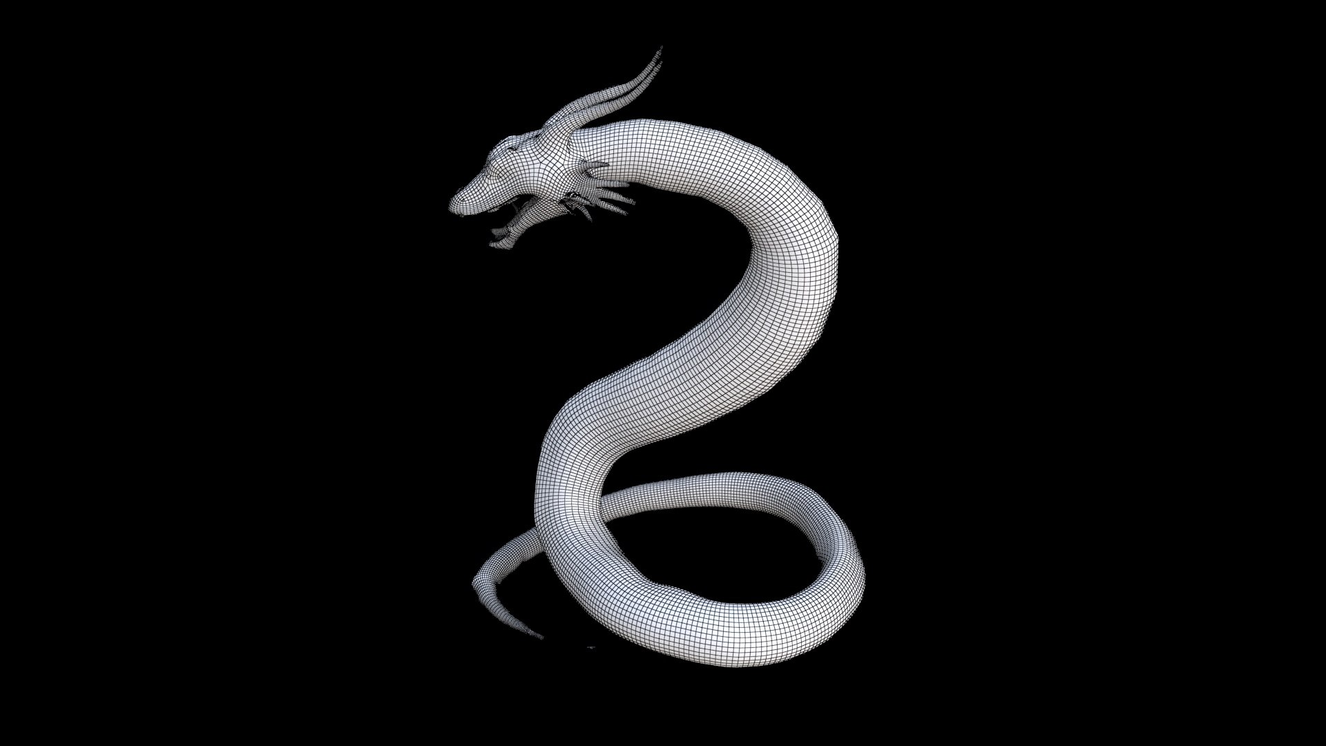3D Sea Serpent Dragon - TurboSquid 2333987