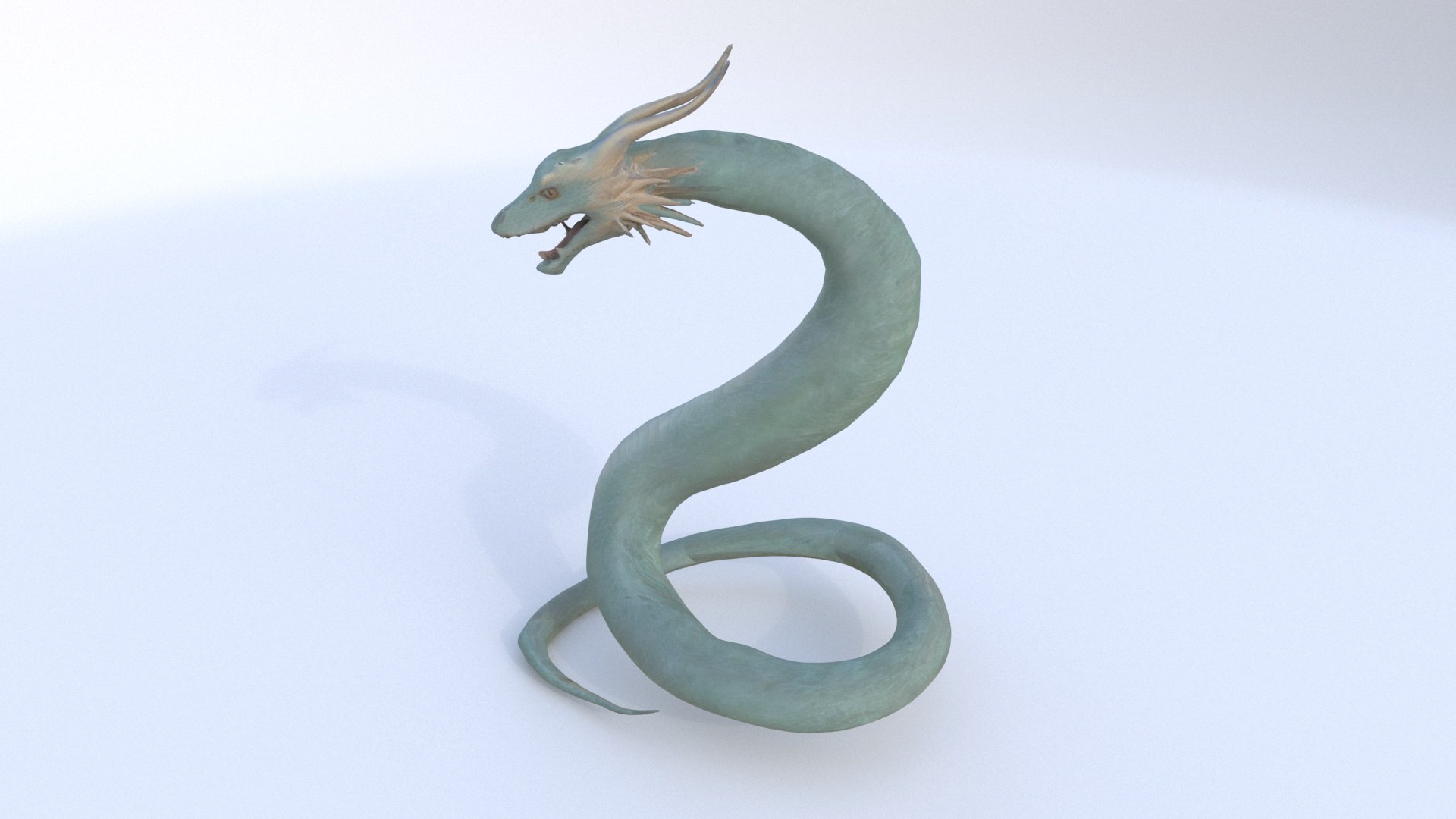 3D Sea Serpent Dragon - TurboSquid 2333987