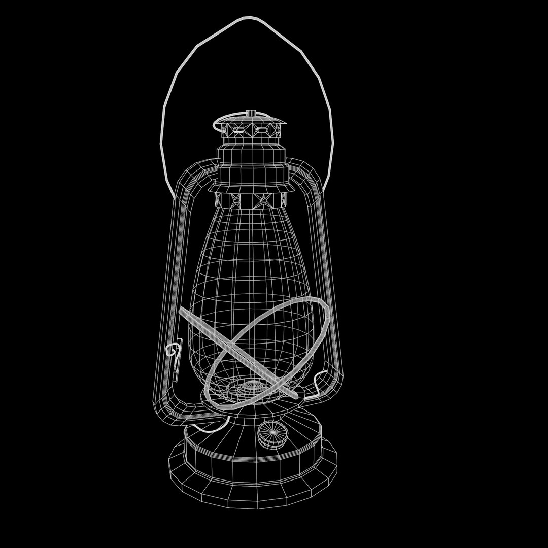 Oil Lantern 3D - TurboSquid 2271343