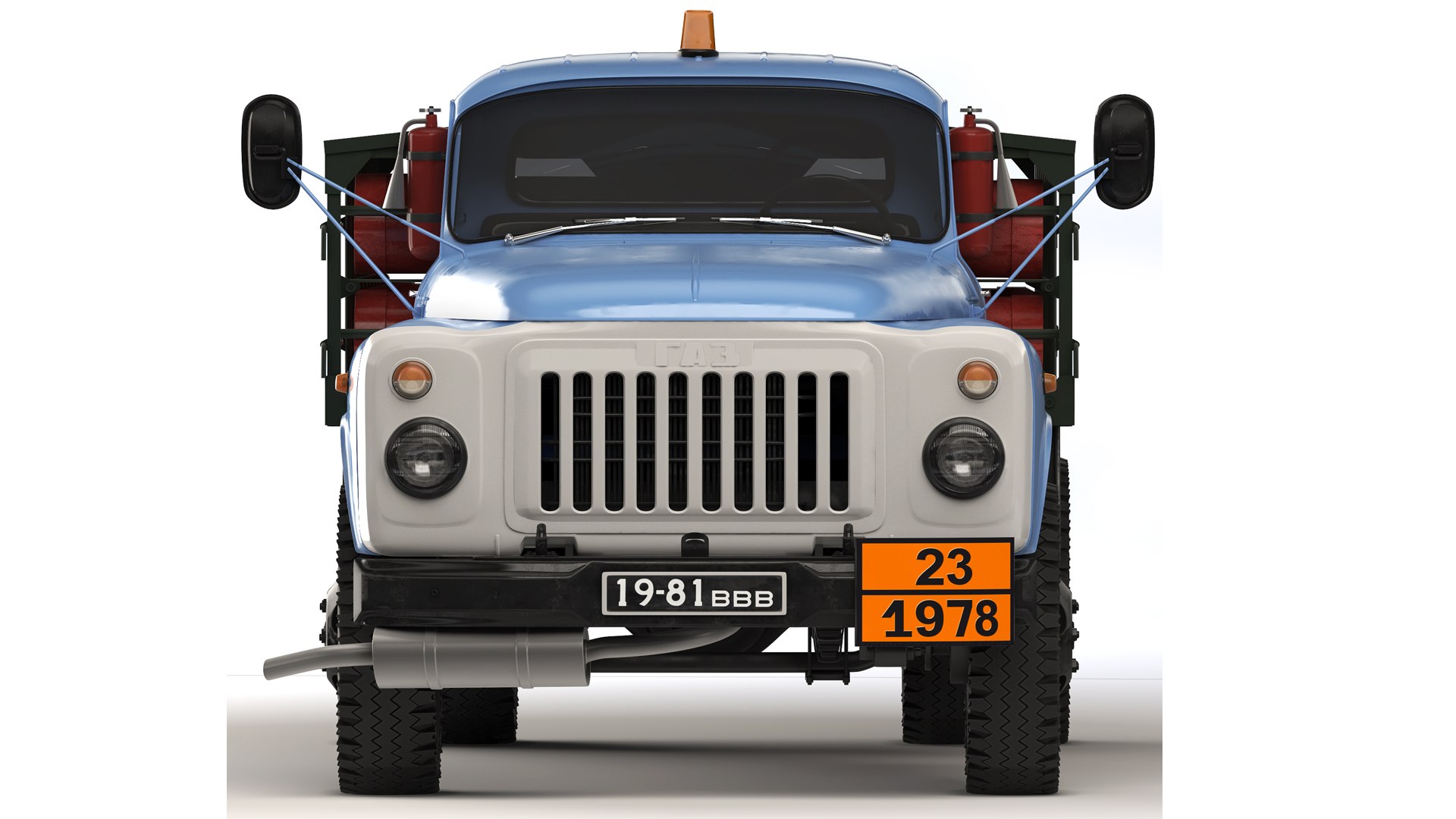 GAZ 53 GTK-40 1974 3D - TurboSquid 2025712