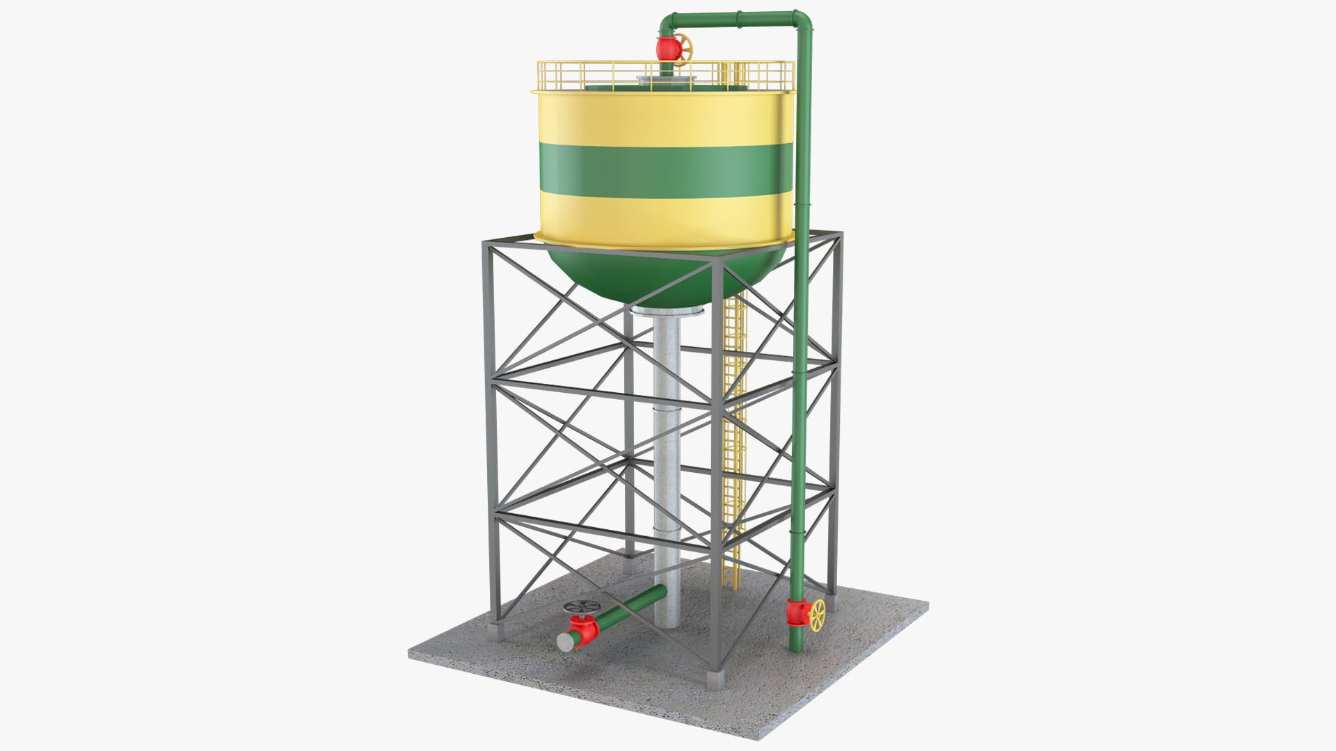 Water Tank 1 Model - TurboSquid 1529981