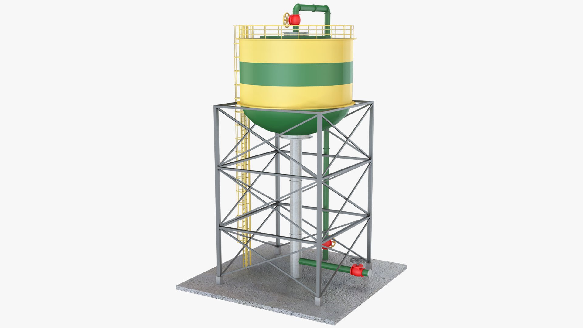 Water Tank 1 Model - TurboSquid 1529981
