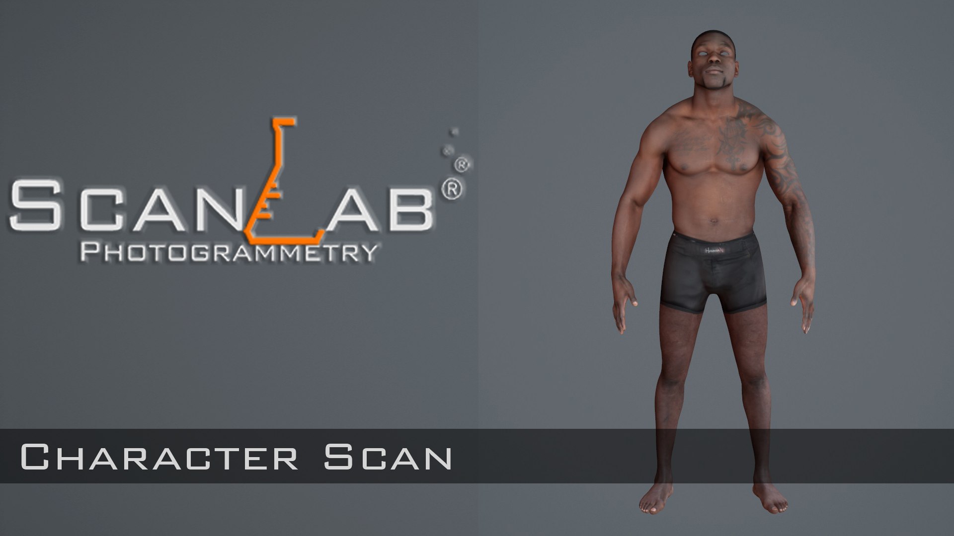 Male Body Scan - Fbx