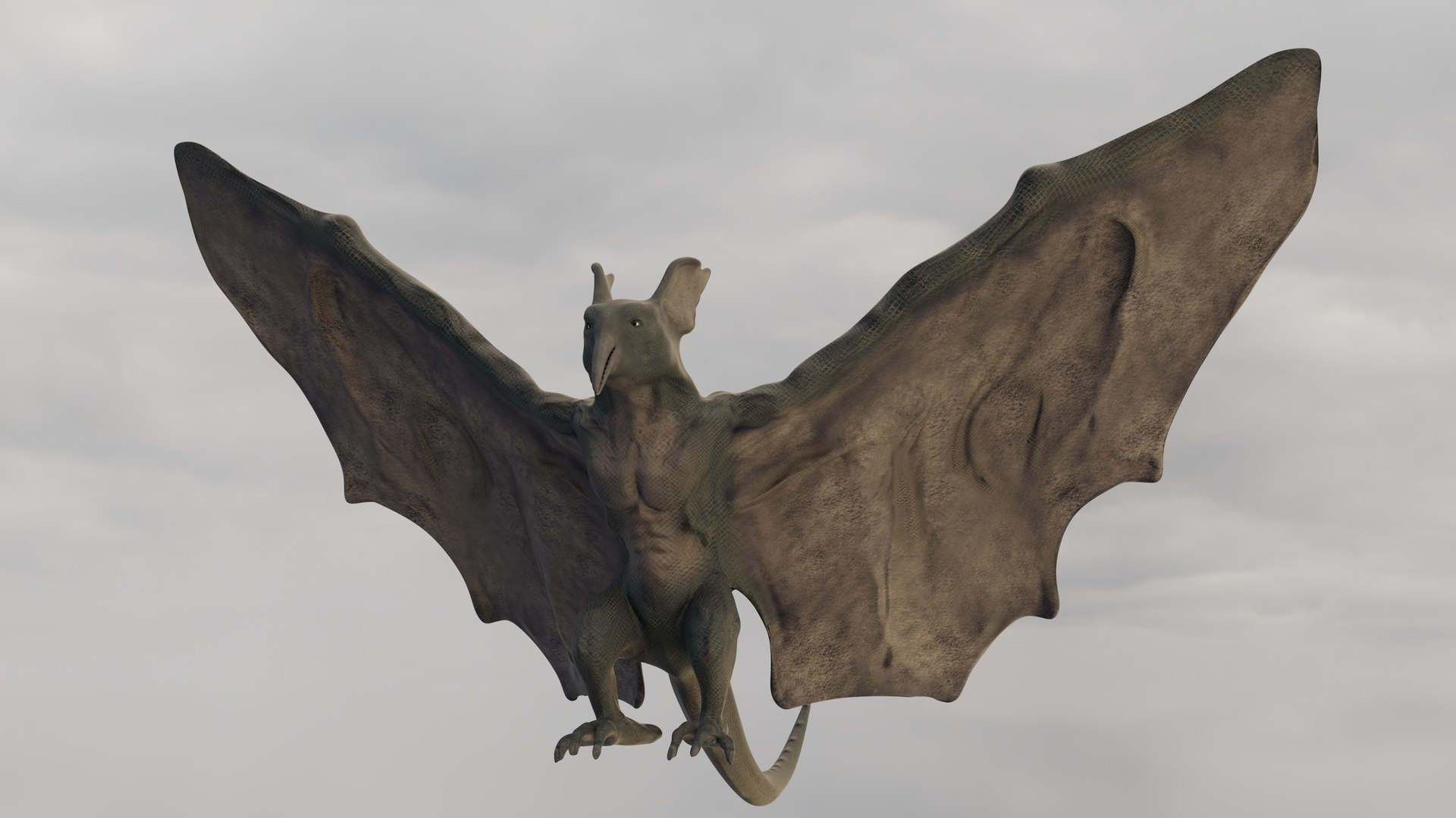 BATRAGON Rigged 3D Model - TurboSquid 2365410
