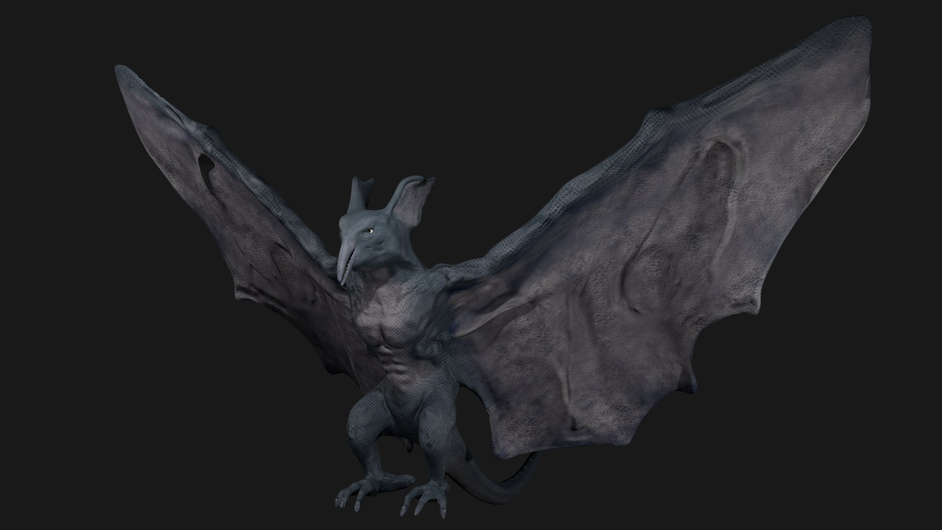 BATRAGON Rigged 3D Model - TurboSquid 2365410