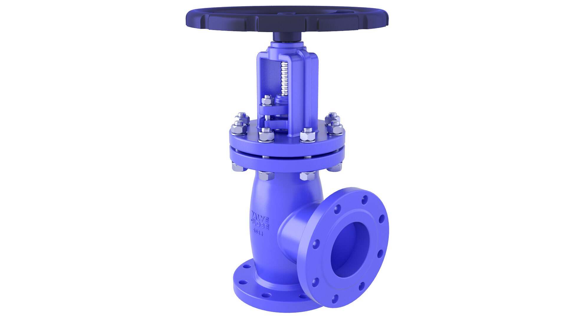 Angle Globe Valve 55 3D - TurboSquid 2308124