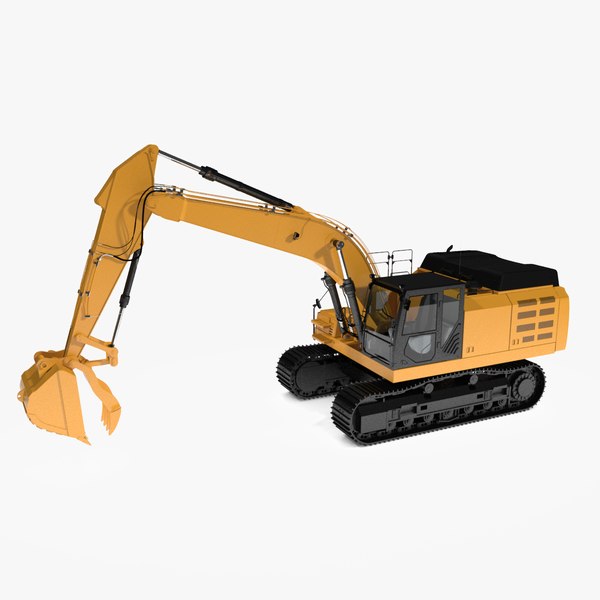 hydraulic thumbs excavators 3d dxf