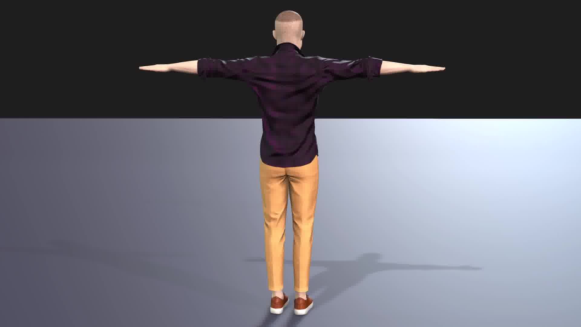 Dynamic Stickman Model - TurboSquid 2284465
