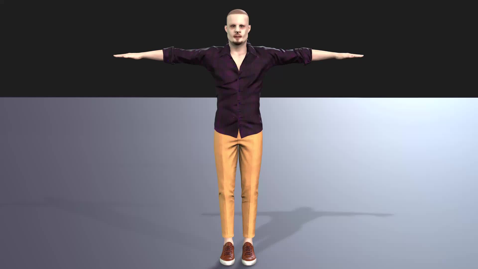 Dynamic Stickman Model - TurboSquid 2284465