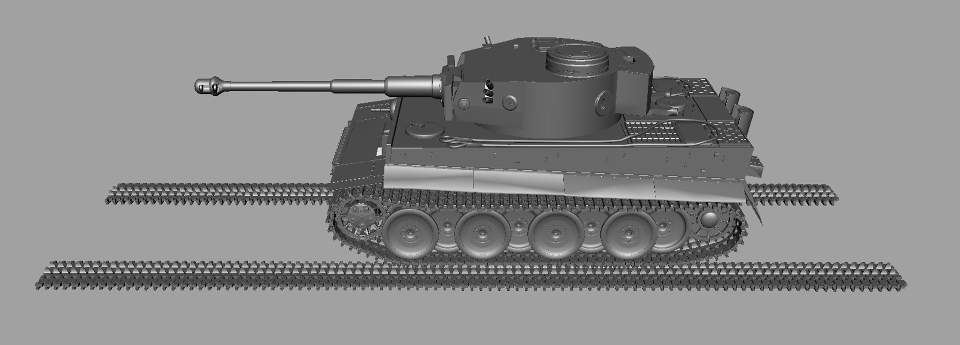 Tiger Tank Obj