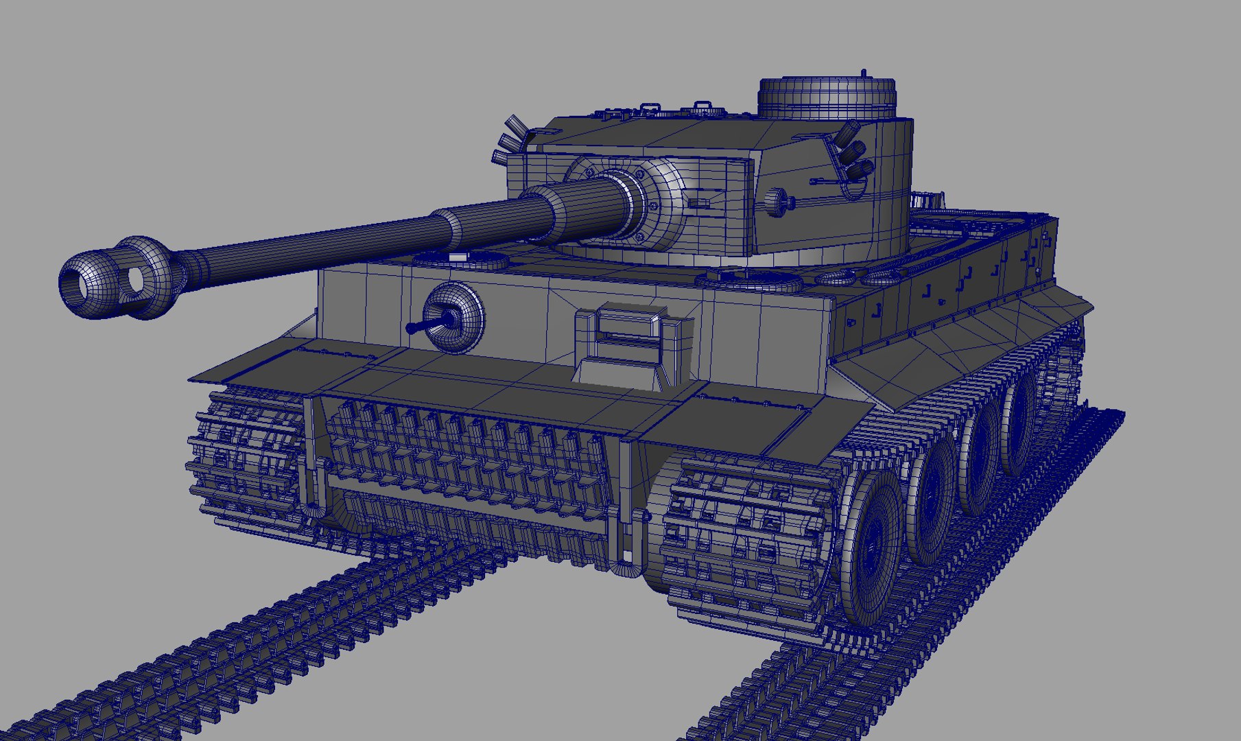 Tiger Tank Obj