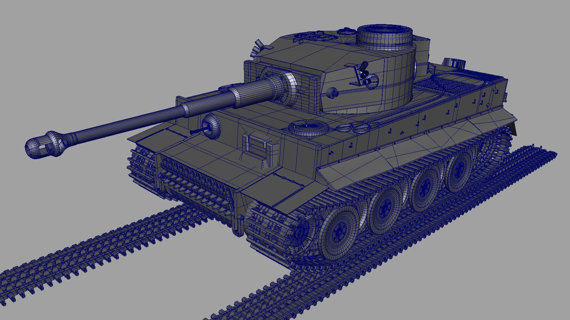 Tiger Tank Obj