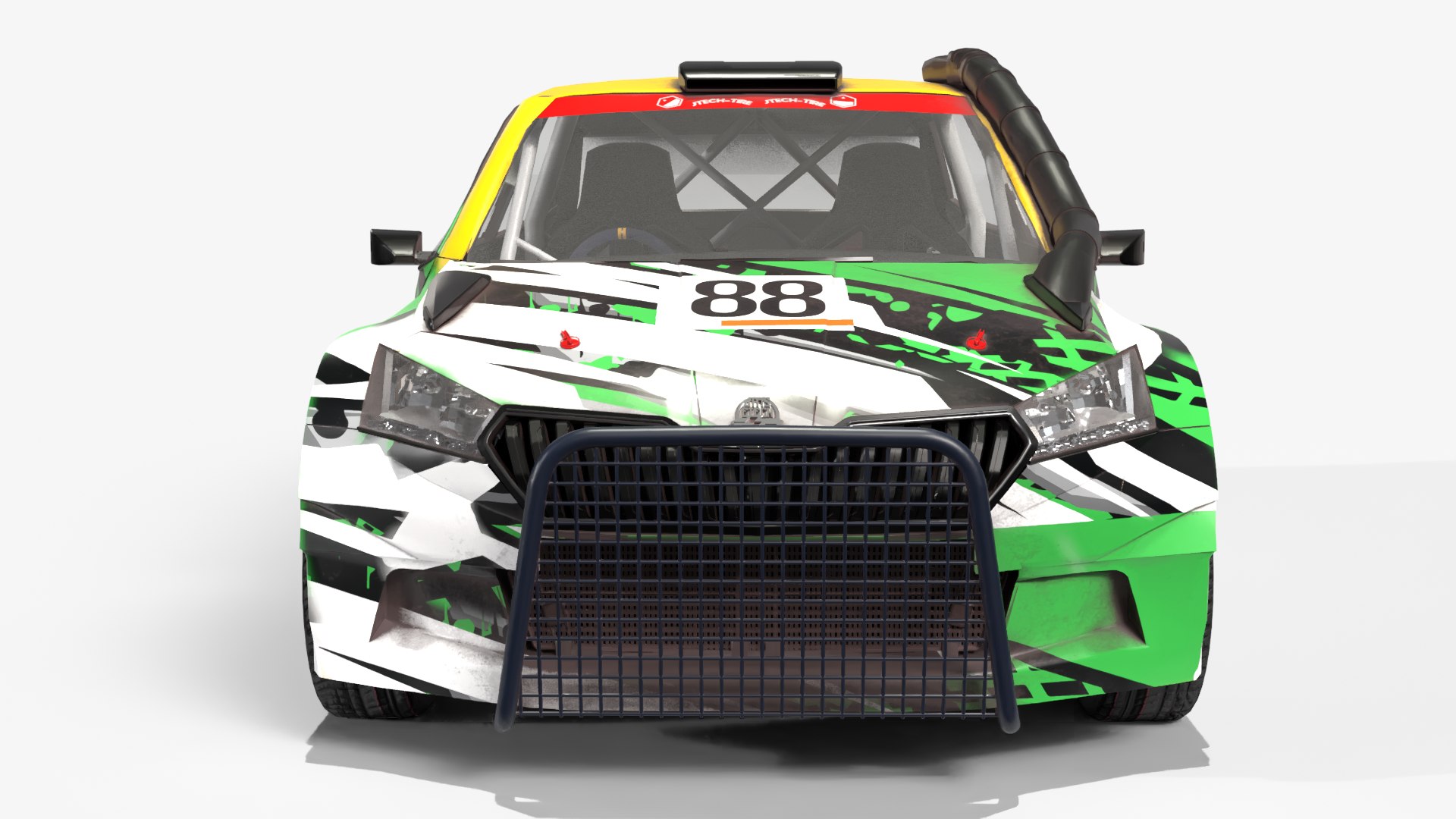 Koda Rally Car 3D Model - TurboSquid 2258288