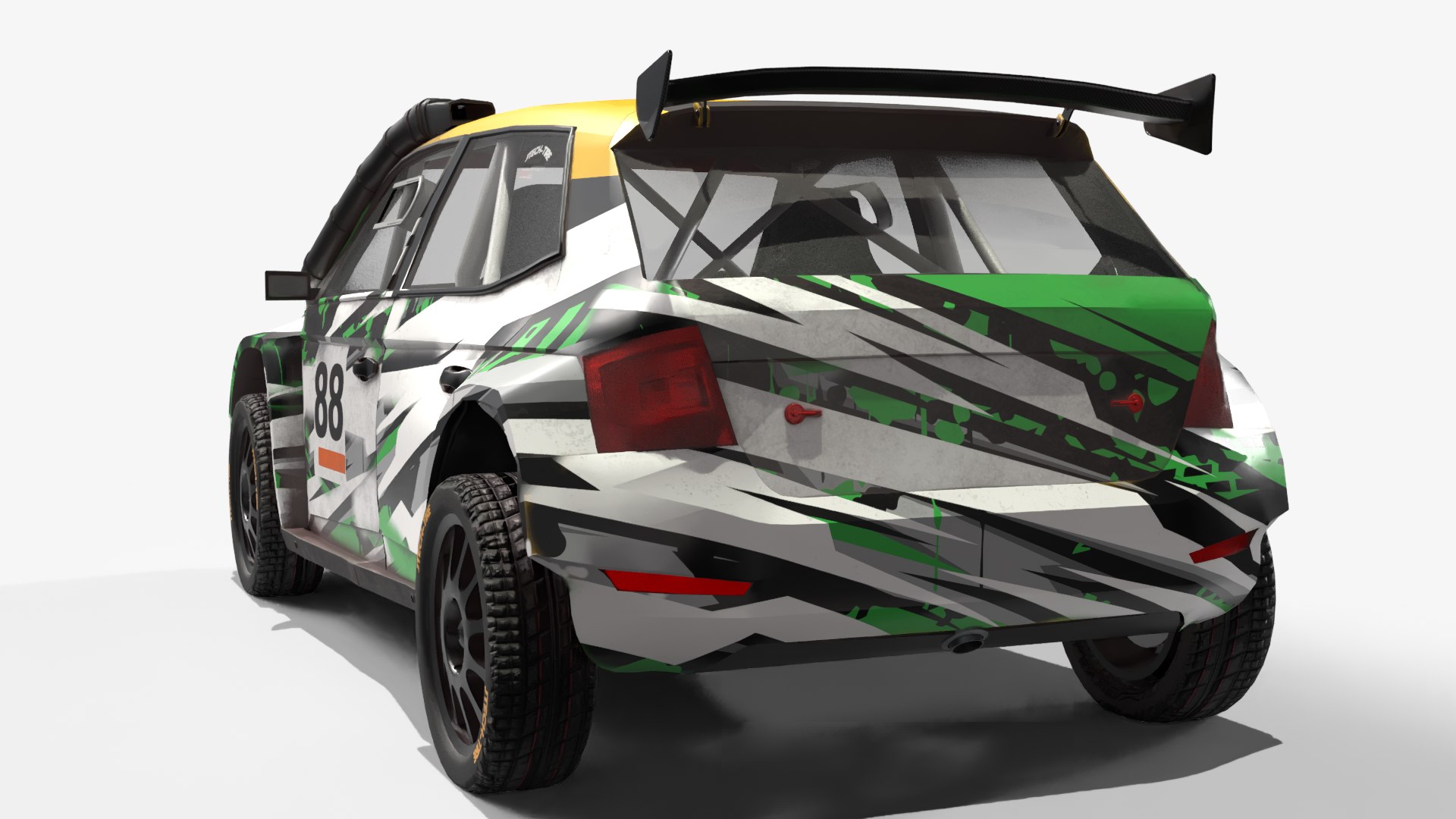 Koda Rally Car 3D Model - TurboSquid 2258288
