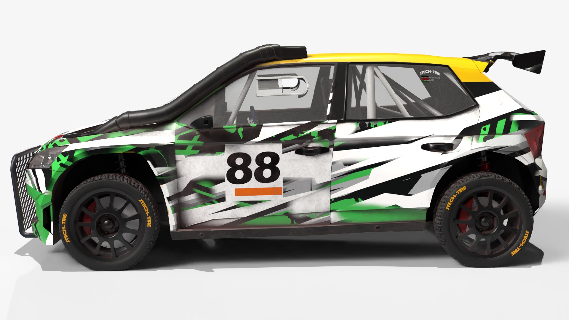 Koda Rally Car 3D Model - TurboSquid 2258288