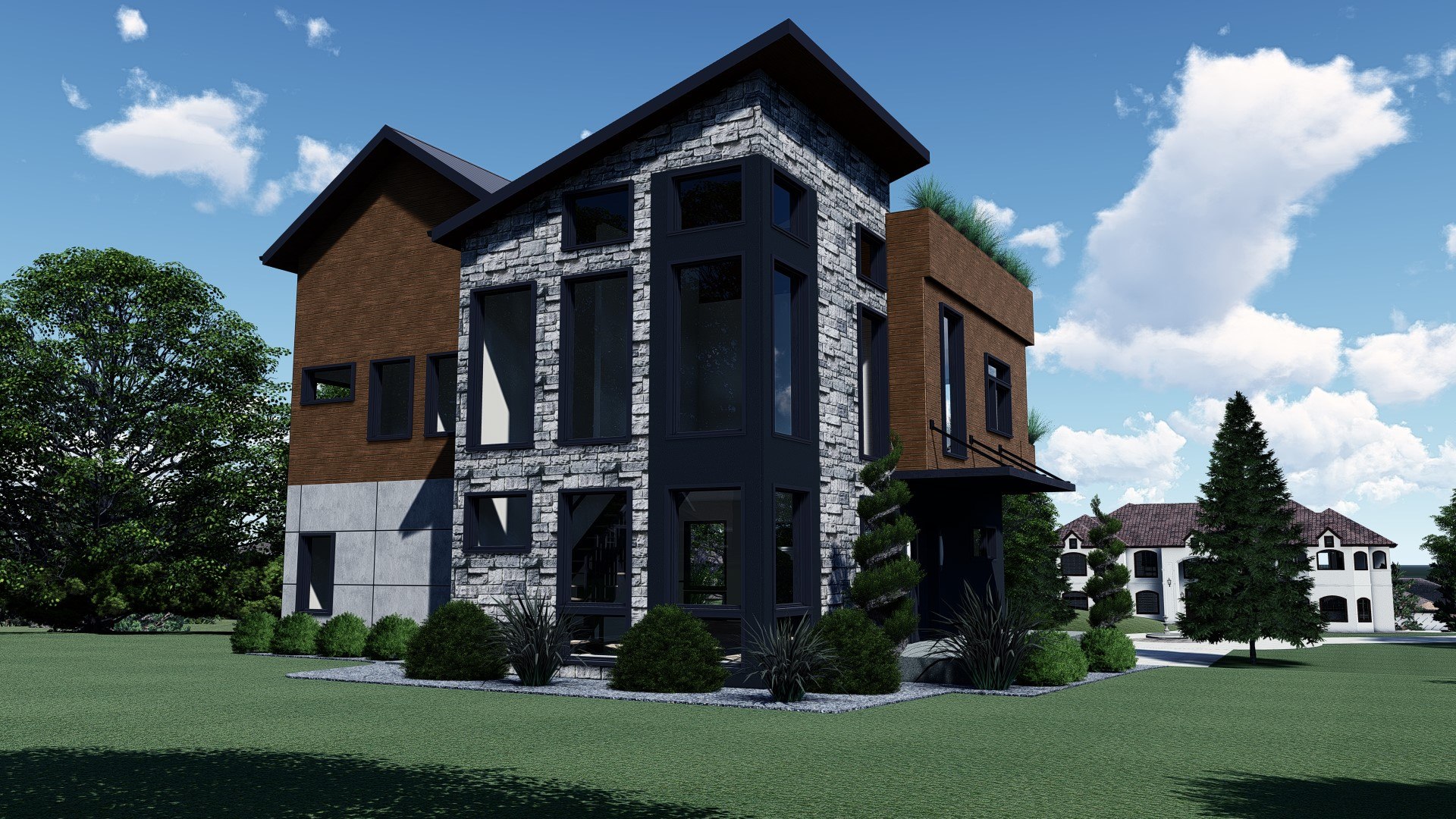 3D Modern Escape House Model - TurboSquid 1528851