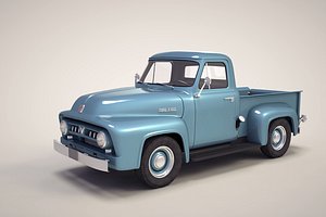 Ford F-100 3D Models for Download | TurboSquid