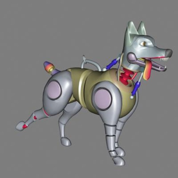 3d model dog