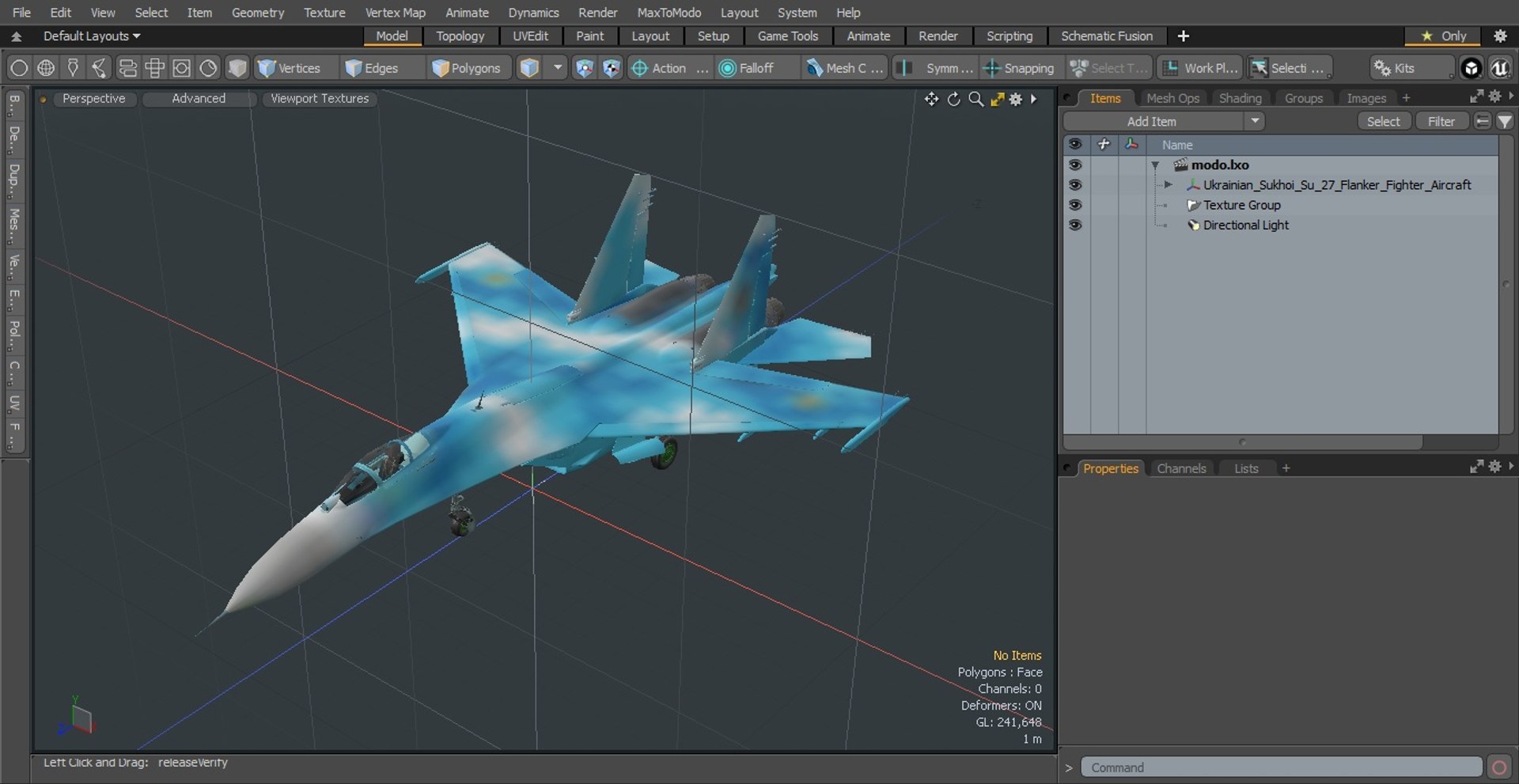 Ukrainian Sukhoi Su-27 Flanker Fighter Aircraft 3D model - TurboSquid ...
