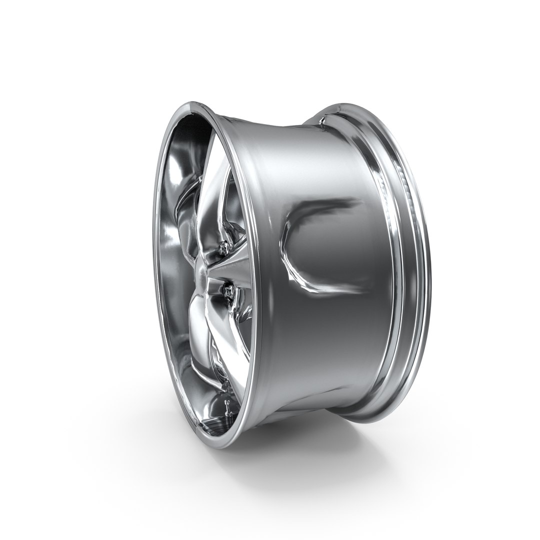 3D model FOOSE Legend Wheel 17x8 Chrome 1965-1973 - TurboSquid 2103939