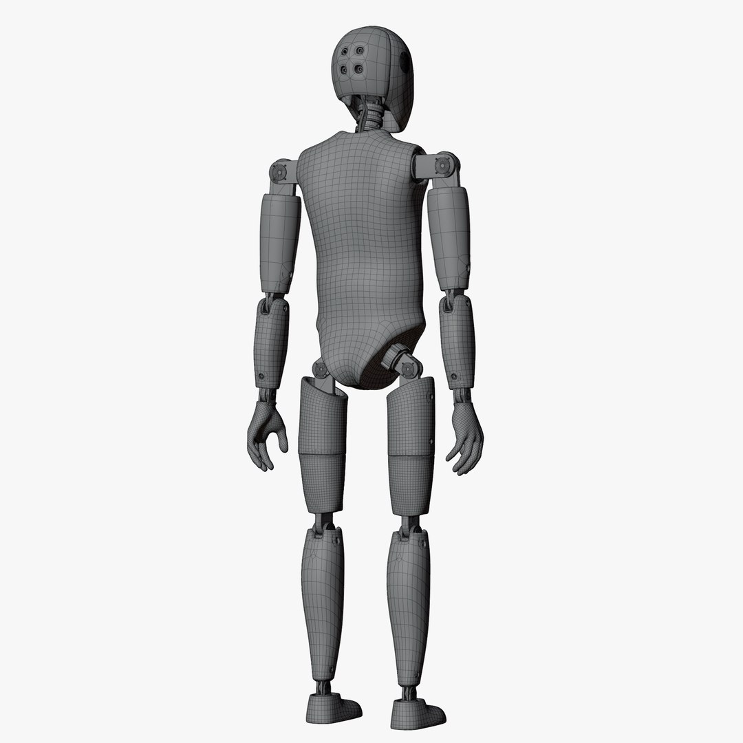 3D Crash Test Child Mannequin - TurboSquid 2192348