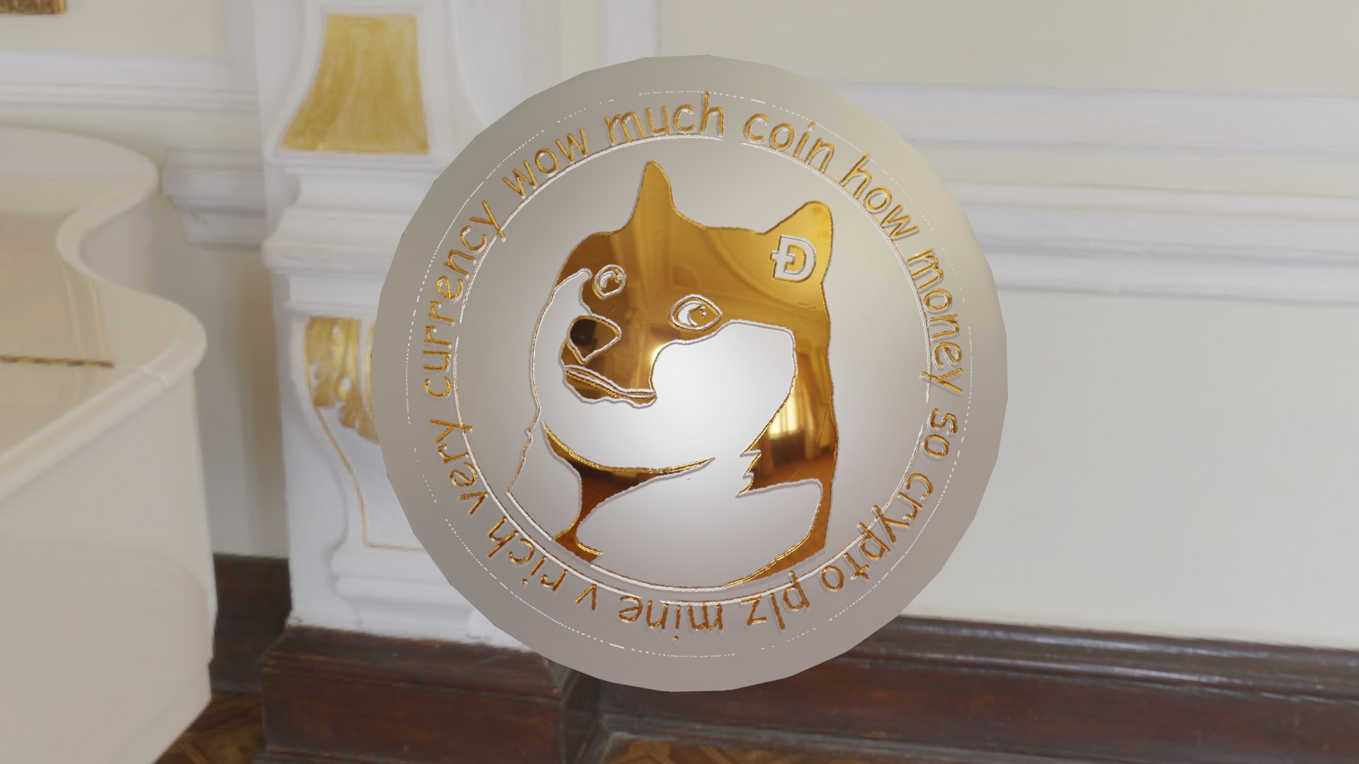 3D Doge - TurboSquid 1734442