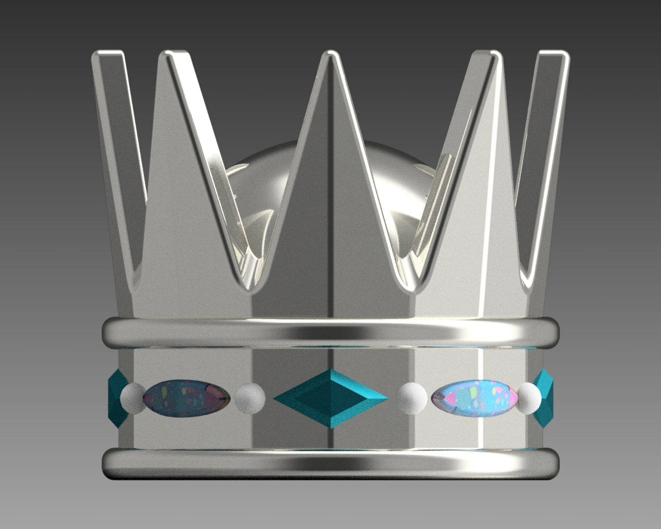 3D king crown - TurboSquid 1483441