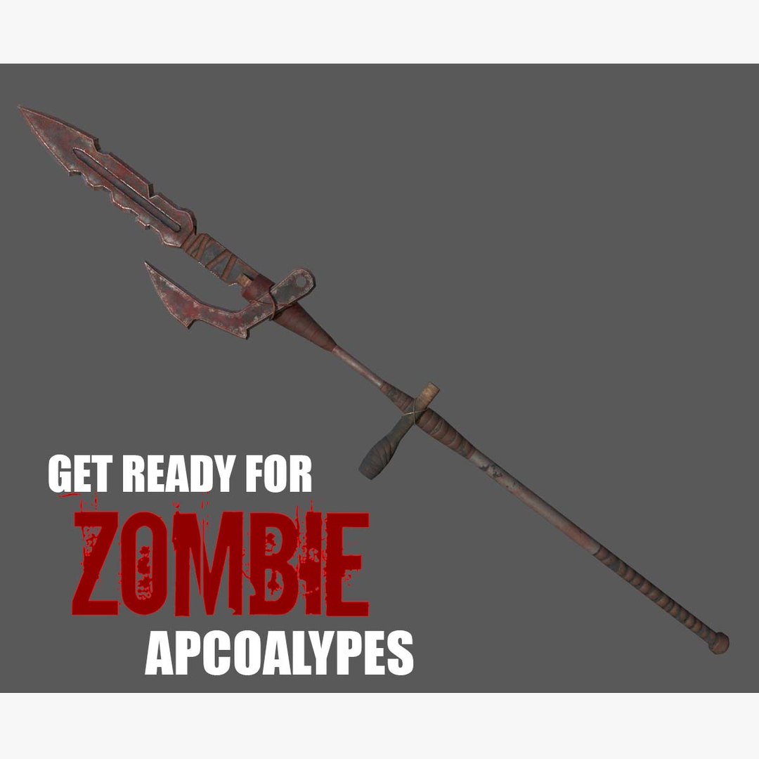 Spear For Zombie Game S Model - TurboSquid 1986695