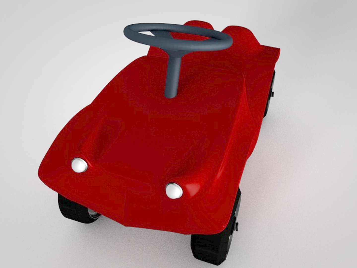 3ds Max Bobby Car Wheels