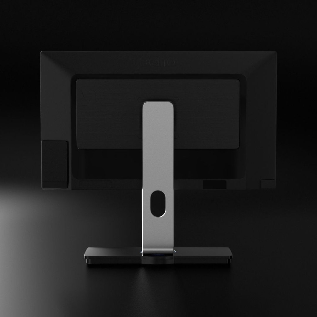 Benq Monitor 3D Model - TurboSquid 1418119