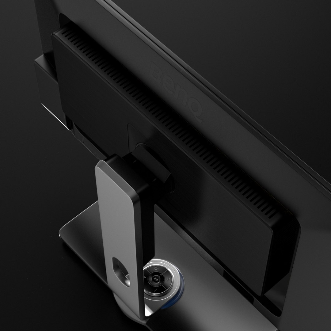 Benq Monitor 3D Model - TurboSquid 1418119