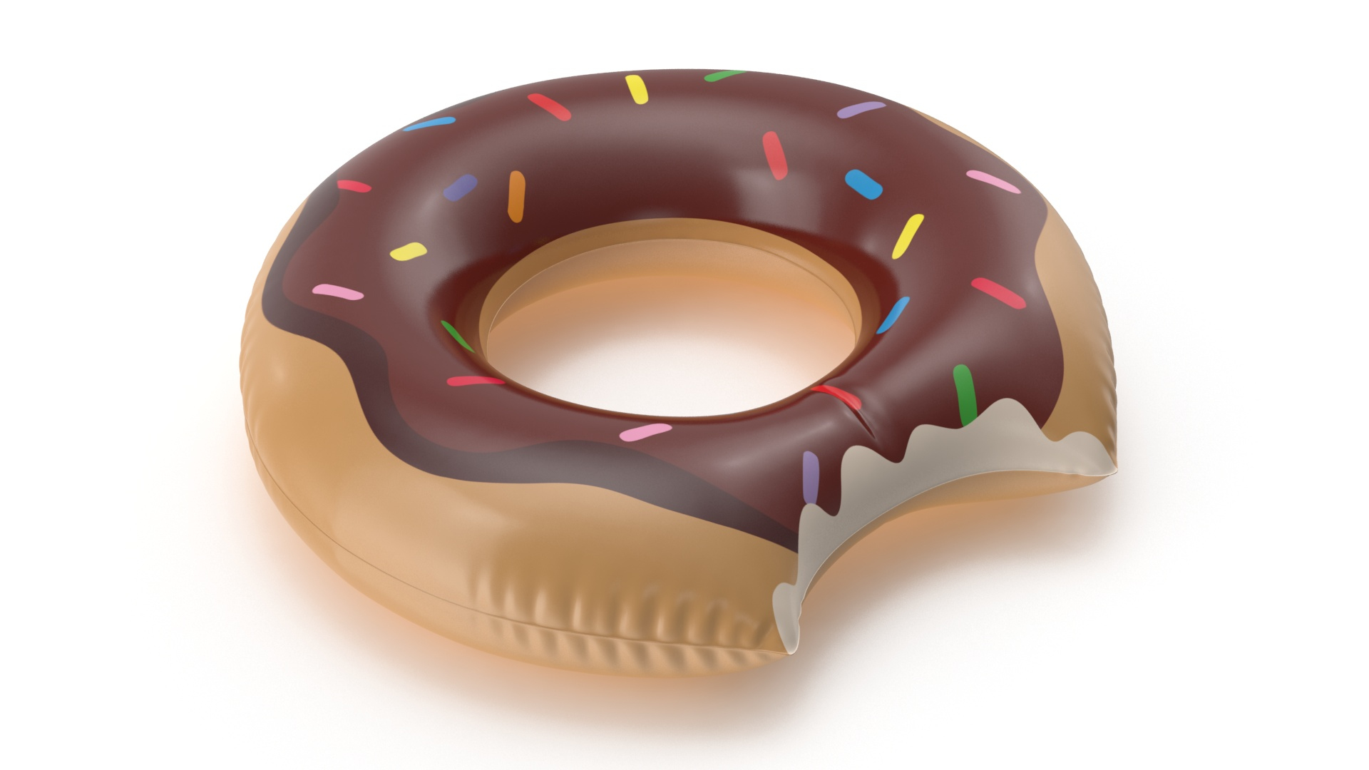 Giant Chocolate Top Donut Pool Float 3D Model - TurboSquid 1757122