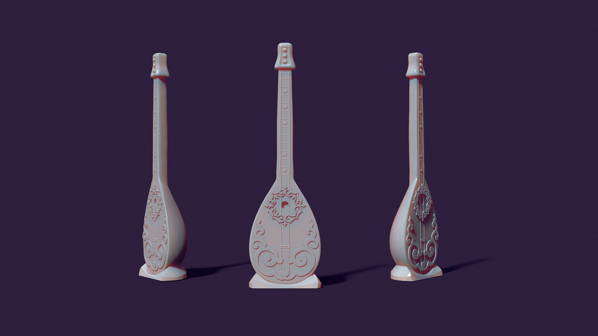 DOMBYRA Model - TurboSquid 2213348