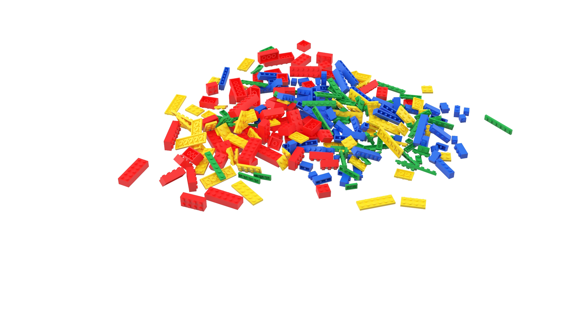 3d Lego Brick Pile Turbosquid 2003067