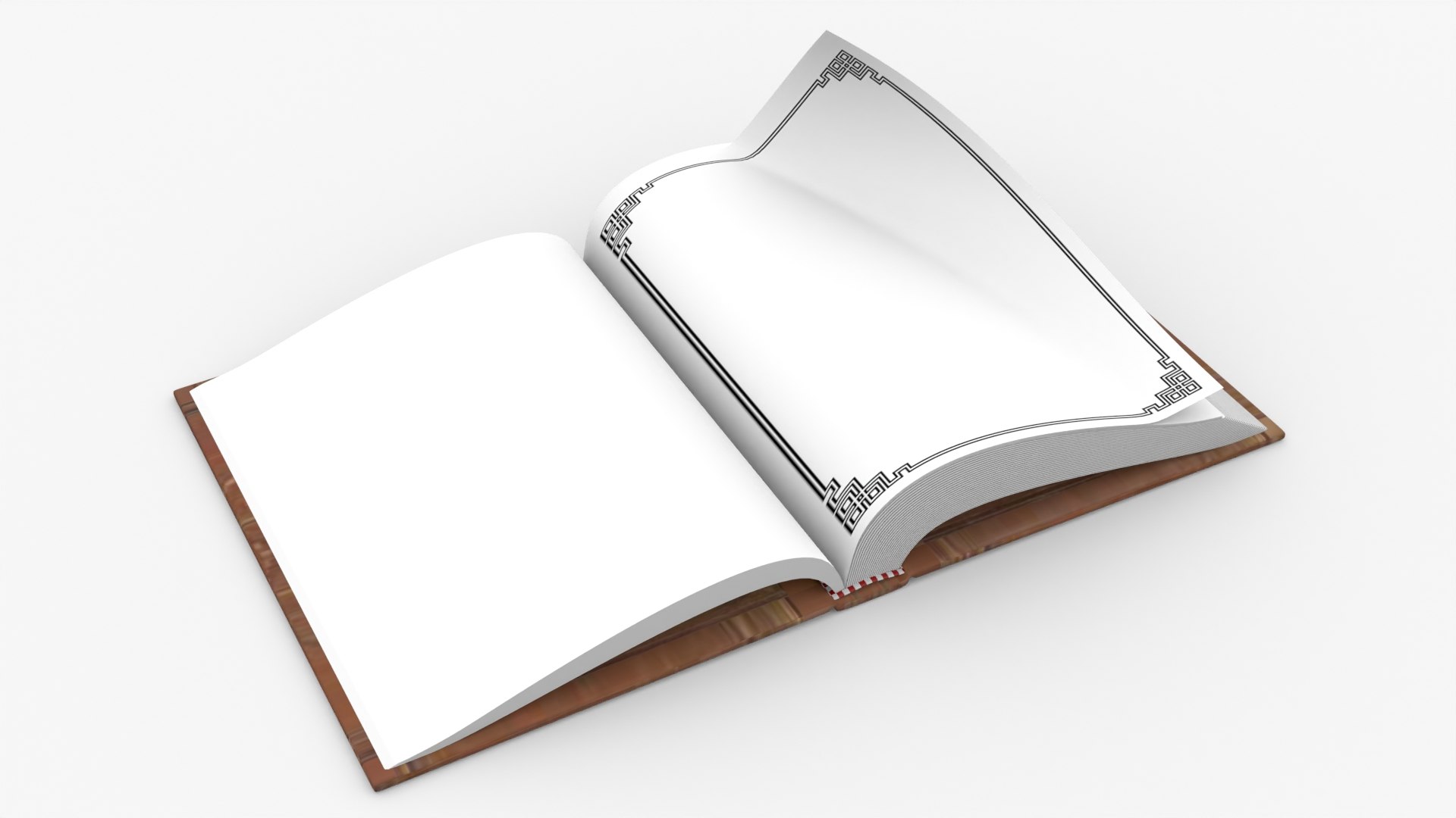 Old Cover Book Rigged And Animated 3D - TurboSquid 2133191