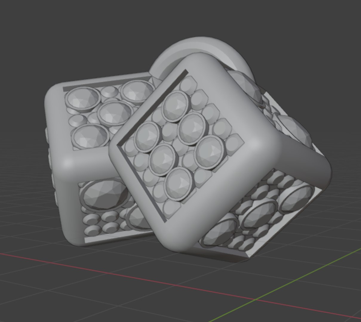 3D Bling Dice Lock 3D Model Model - TurboSquid 2407940
