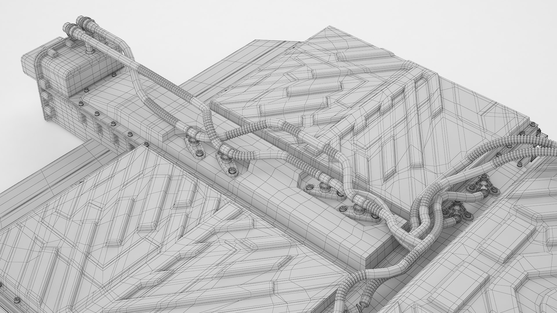 Electric Cars Battery Generic 07 3D Model - TurboSquid 2221070