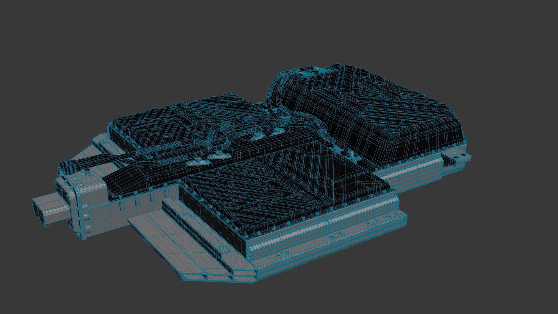 Electric Cars Battery Generic 07 3D Model - TurboSquid 2221070
