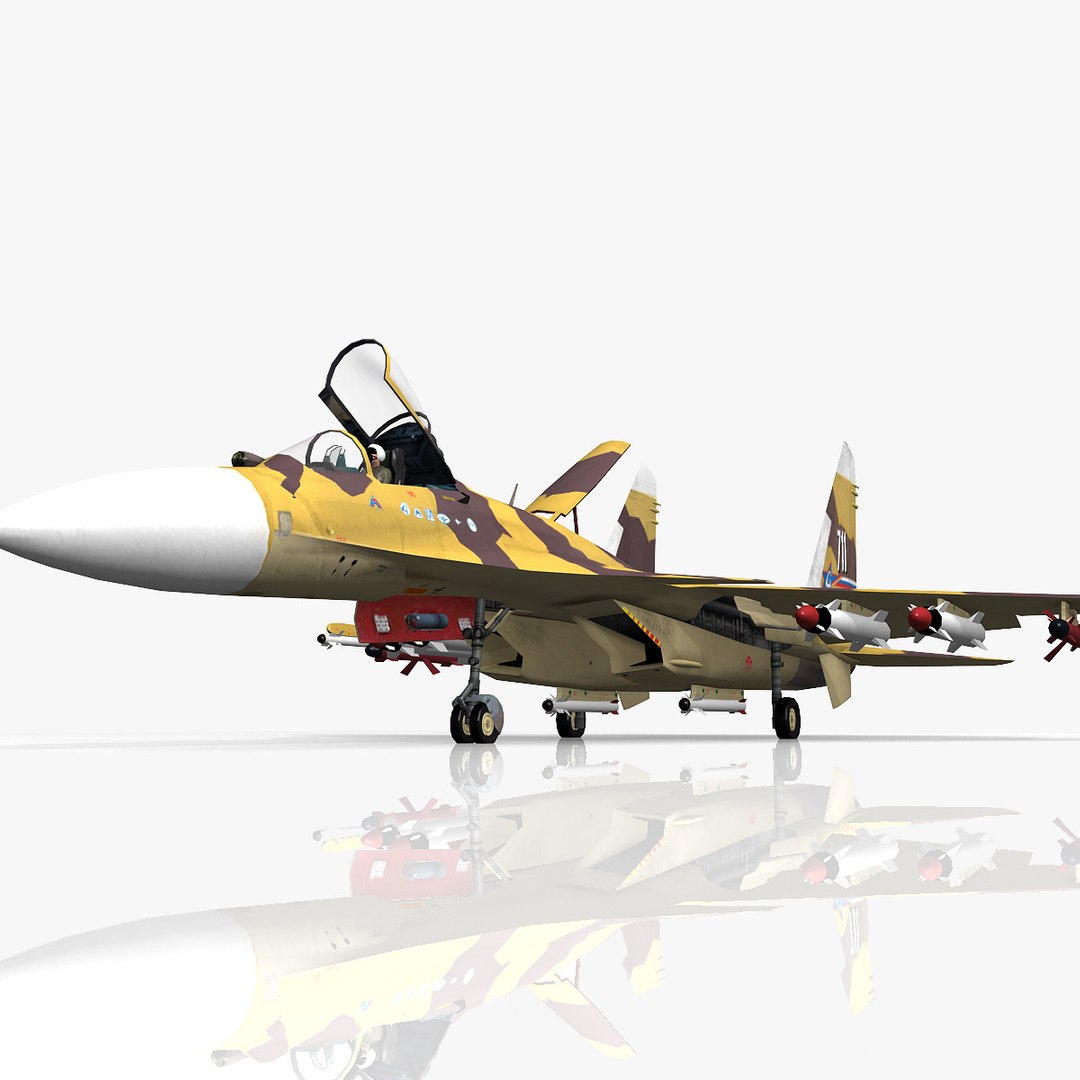 3d Model Russian Jet Fighters