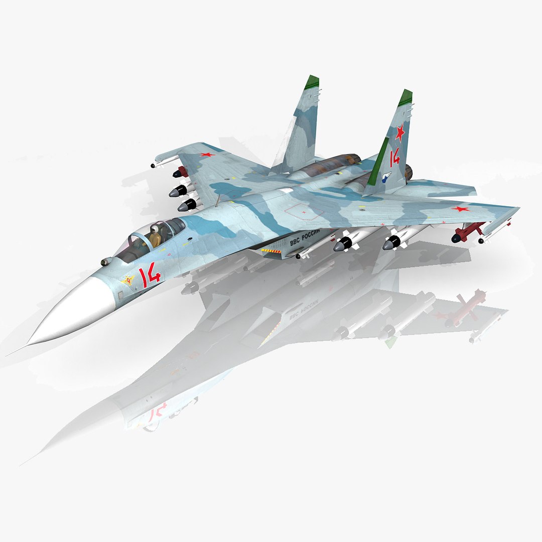 3d Model Russian Jet Fighters