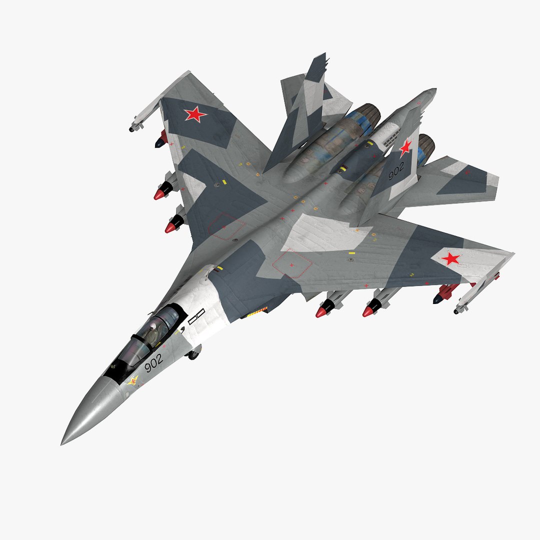 3d Model Russian Jet Fighters