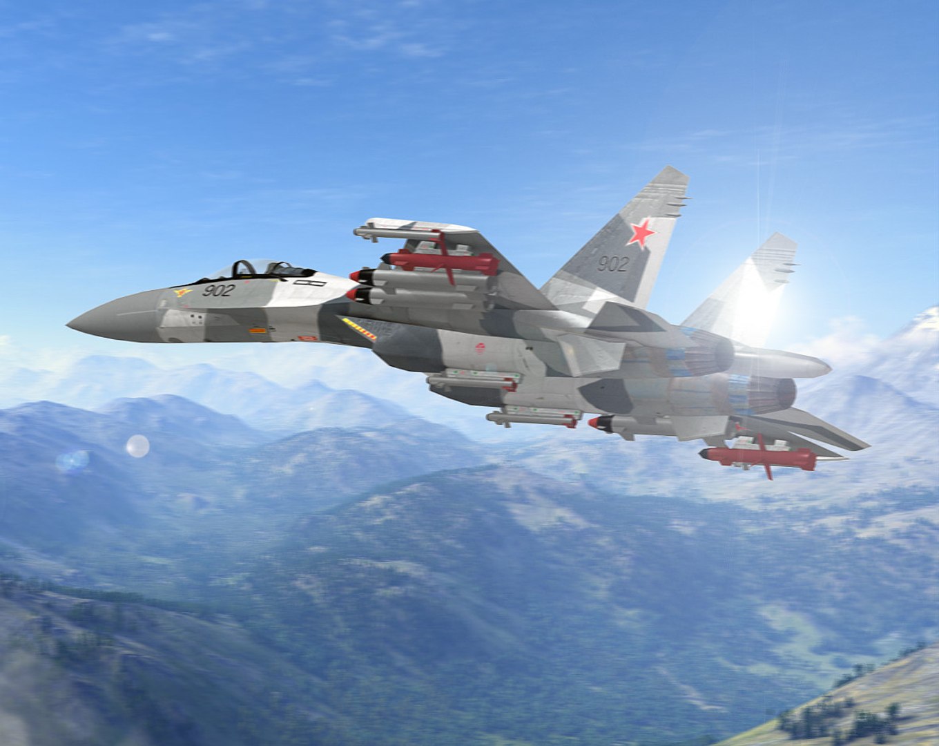 3d Model Russian Jet Fighters