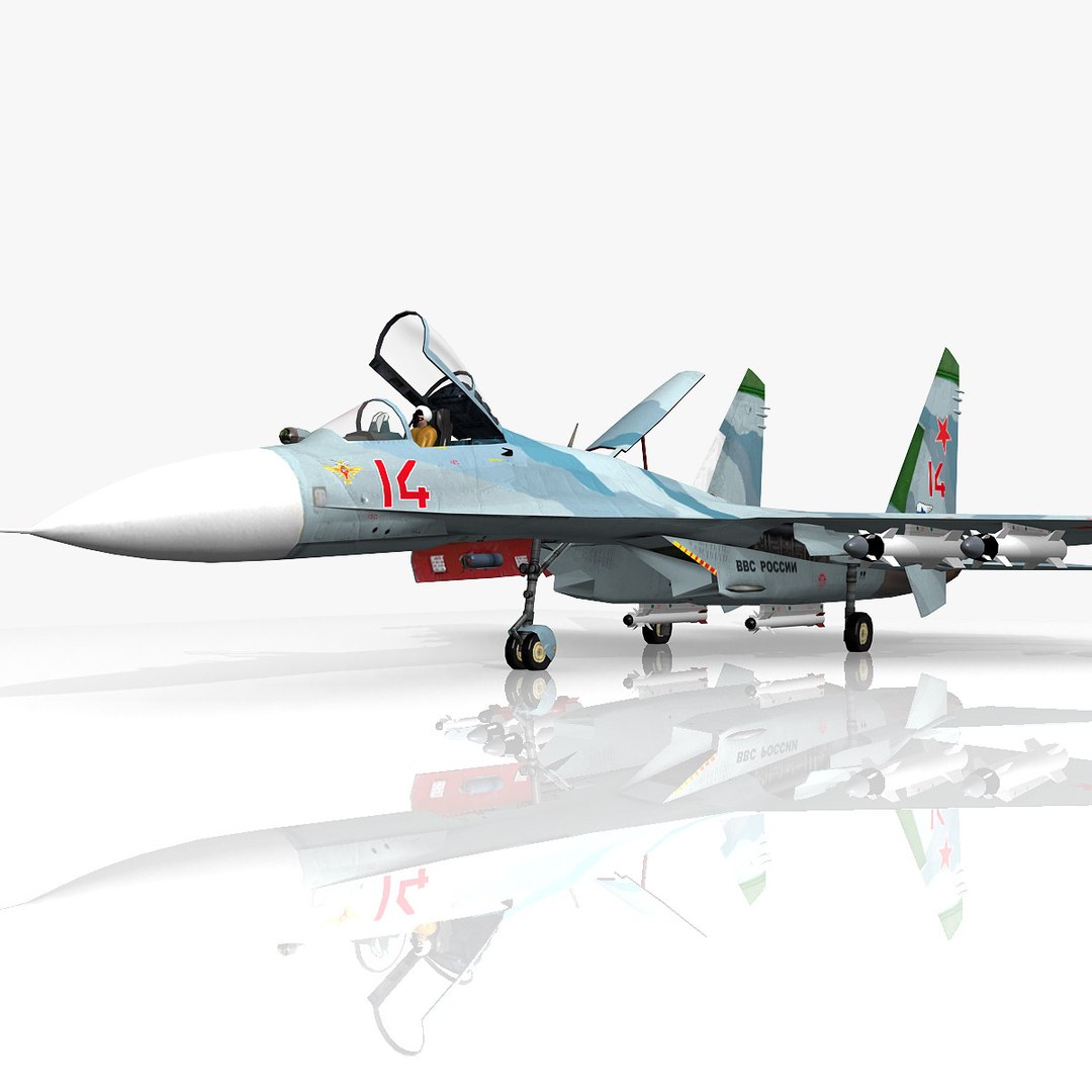 3d Model Russian Jet Fighters
