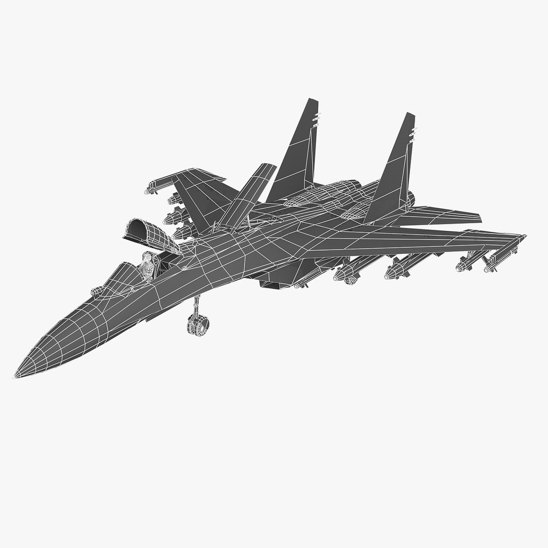 3d Model Russian Jet Fighters