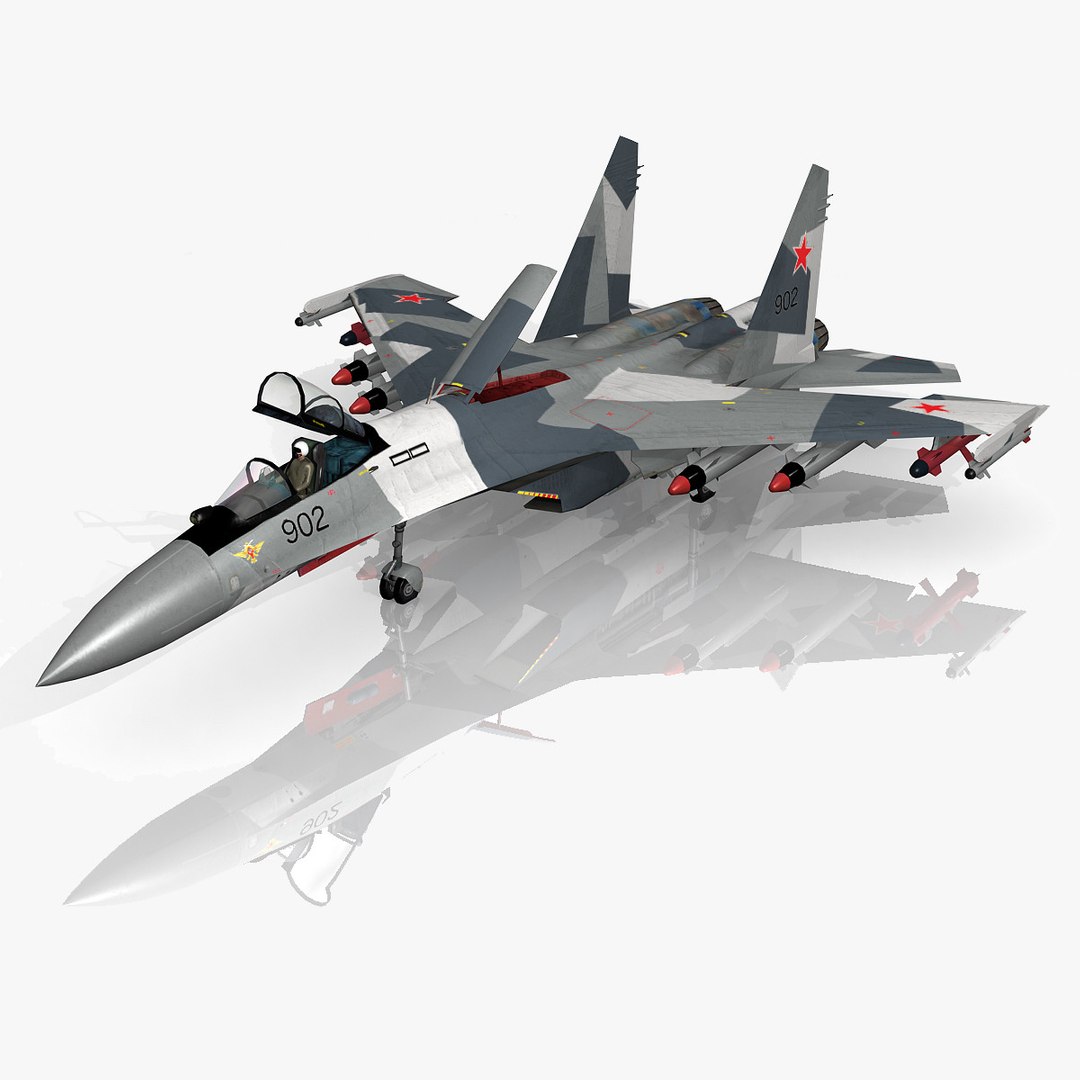 3d Model Russian Jet Fighters